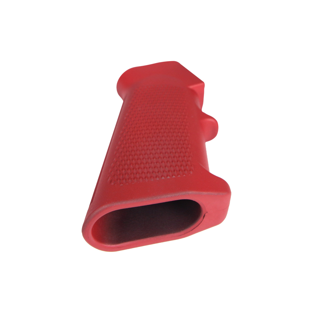 AR-15/10 A2 Style Pistol Grip w/ Screw & Lock Washer- Cerakote Red