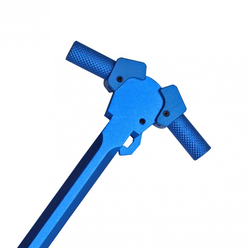 AR-15 Ambidextrous Tactical Charging Handle - Blue