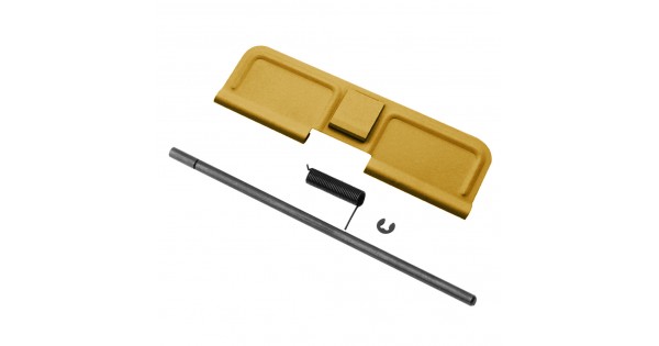 AR-15 Dust Cover Complete Assembly - Cerakote Gold