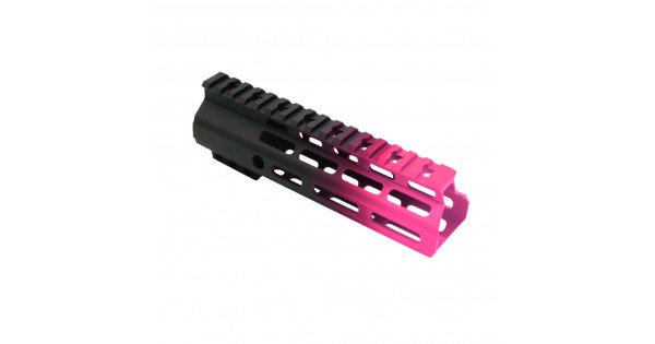 CERAKOTE GRADIENT| AR-15 ANGLE CUT CLAMP ON M-LOK 7 INCH HANDGUARD ...