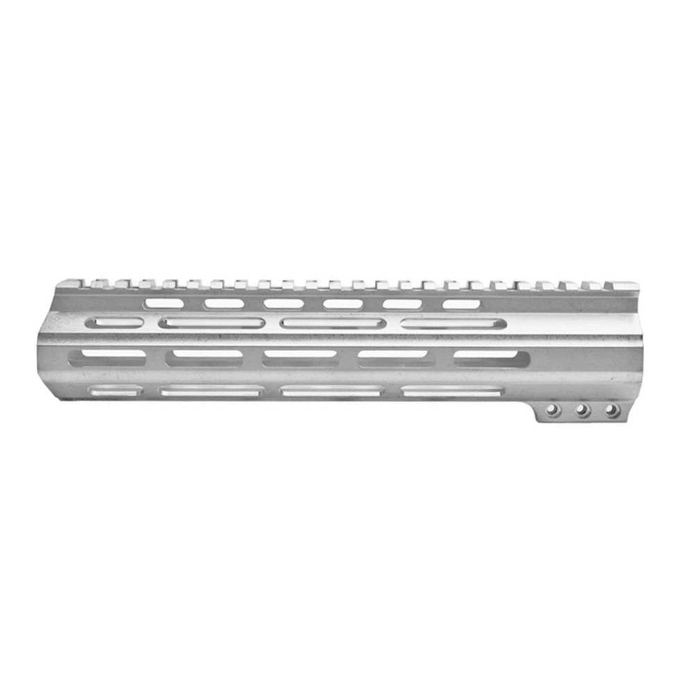 AR-15 Custom USA Made M-Lok Super Slim Light Free Float Handguard-RAW ...