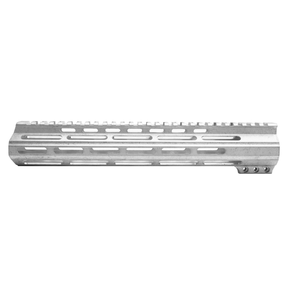 AR-15 Custom USA Made M-Lok Super Slim Light Free Float Handguard-RAW ...