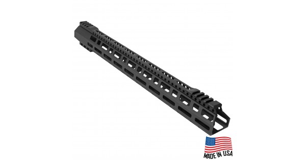 AR-10/LR-308 M-Lok 18" D-Cut Handguard Rail System (Made in USA)
