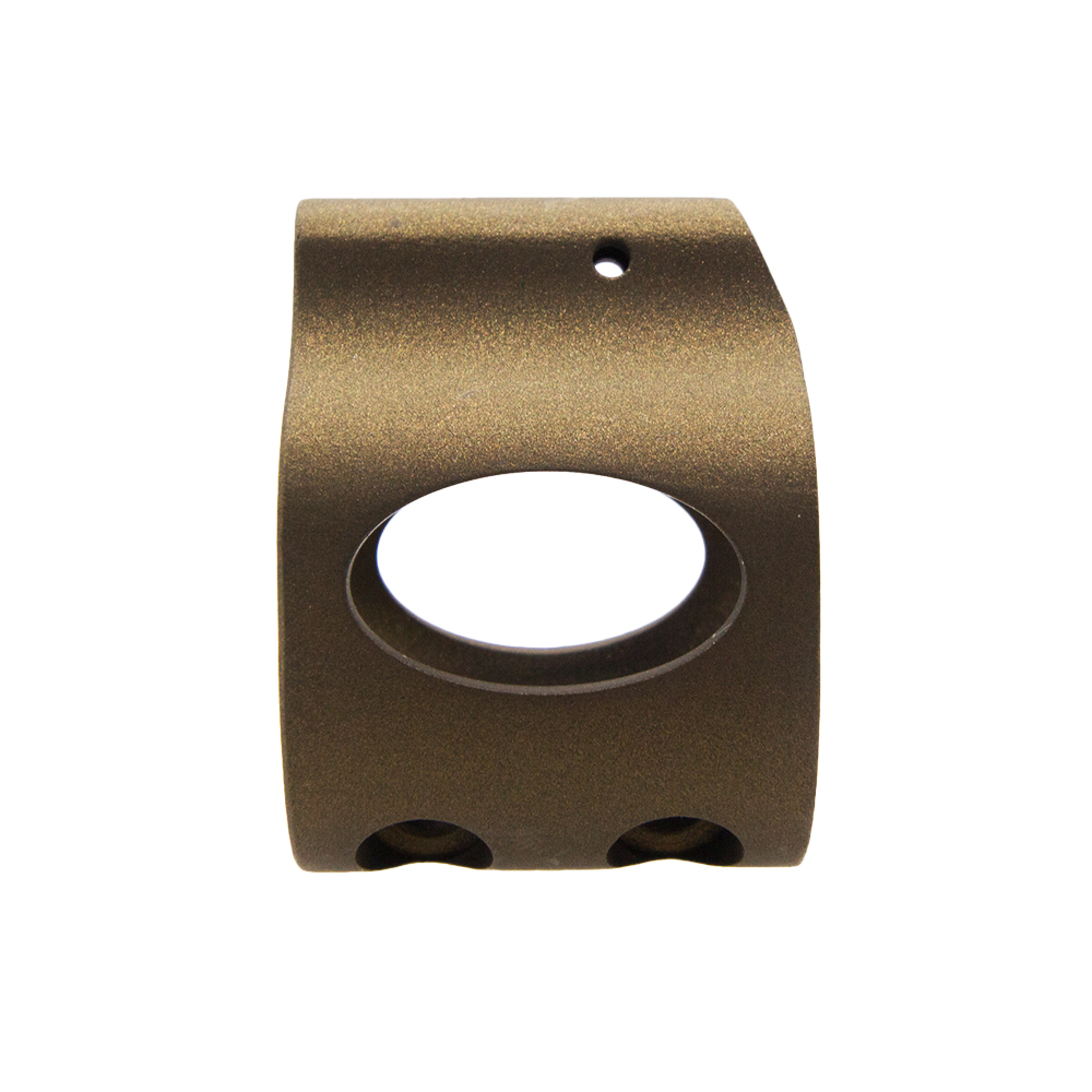 Low Profile Clamp-on Gas Block .750 - CERAKOTE BURNT BRONZE
