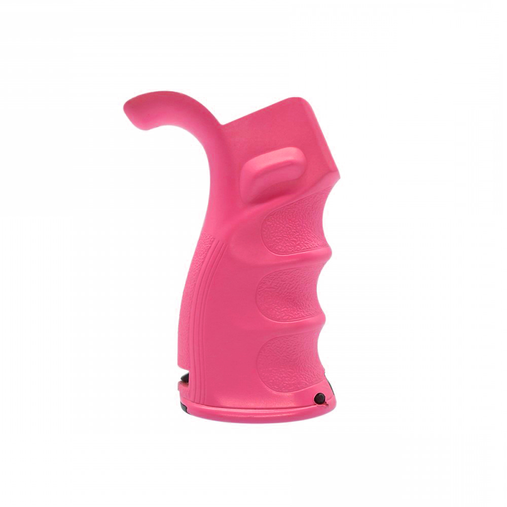AR-15 Ergonomic Pistol Grip with Beavertail - Cerakote Pink