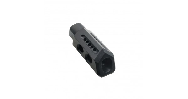 AR-10/LR-308 Slant Nitride Muzzle Brake Hybrid Compensator - Otsupplier