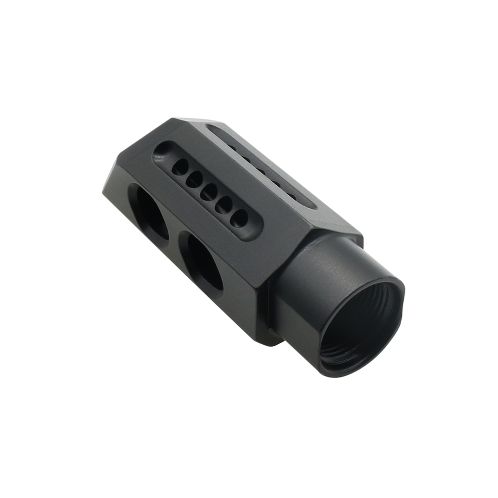 AR-10/LR-308 Slant Nitride Muzzle Brake Hybrid Compensator - Otsupplier