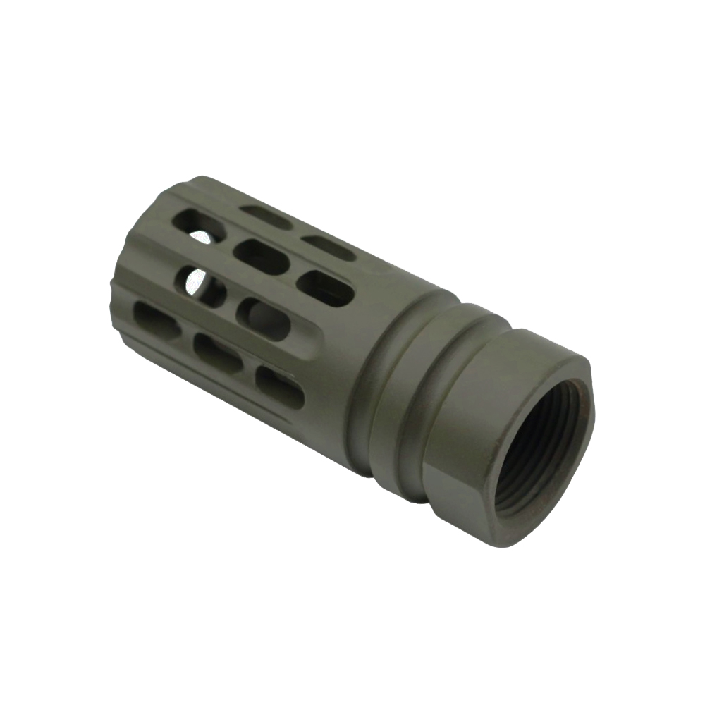 AR-10/LR-308 Custom Multi-Ported Muzzle Brake - Cerakote ODG