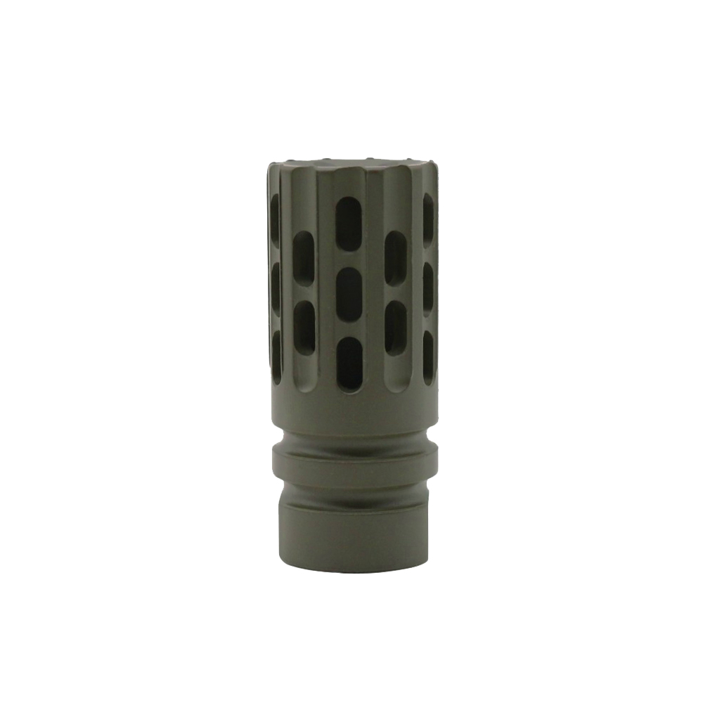 AR-10/LR-308 Custom Multi-Ported Muzzle Brake - Cerakote ODG