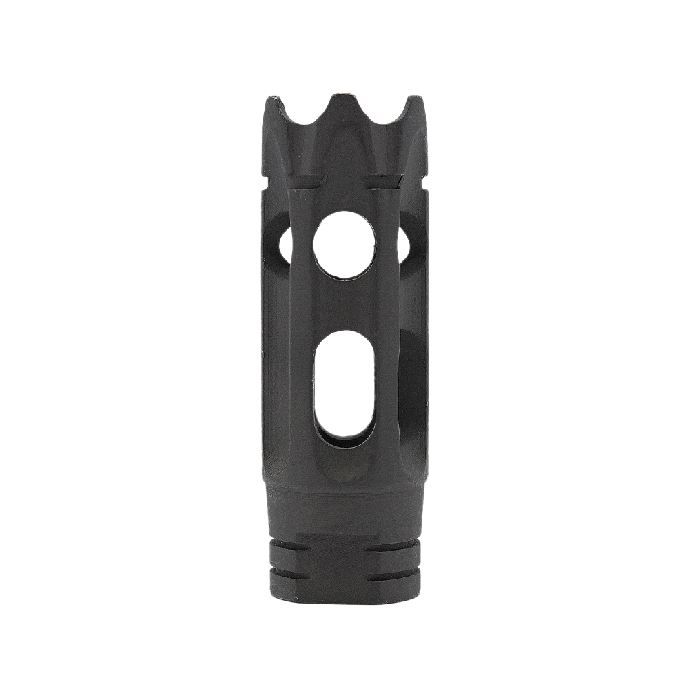 AR-15 Custom ported muzzle brake “The castle” for 1/2x28 pitch - Otsupplier