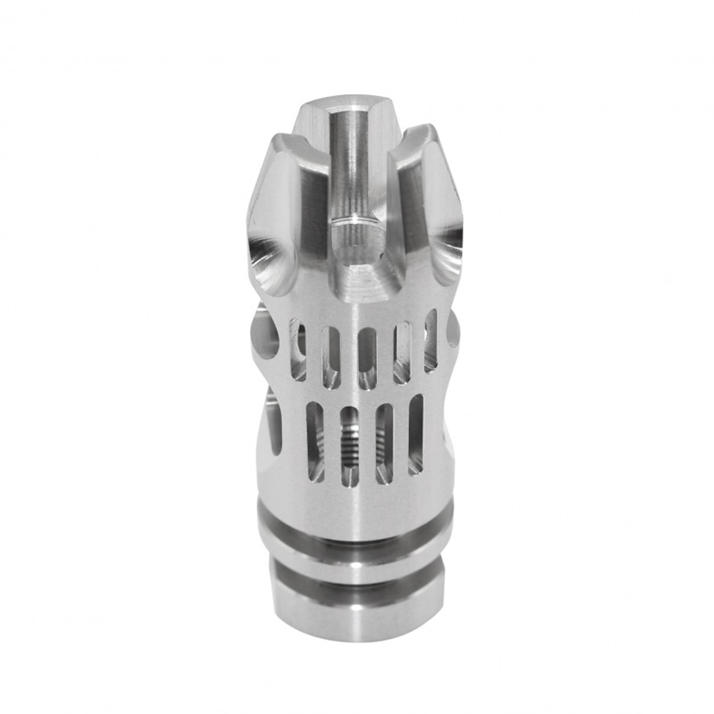 AR-15 14 hole hybrid compensator for 1/2x28 pitch - Otsupplier