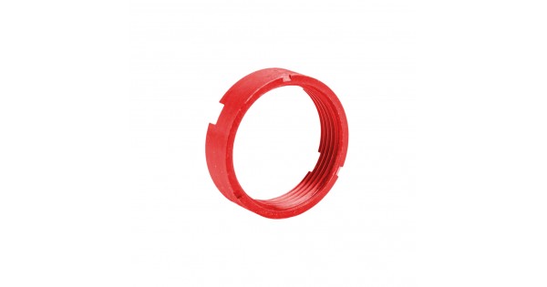 Steel Castle Nut - Cerakote Red