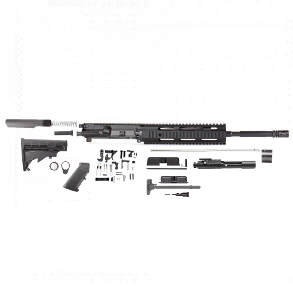 AR-15-16-inch-Rifle-Build-Kit-w-Free-Float-QuadRail-incl-option-Available