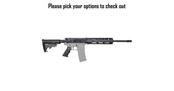 AR-15-16-inch-Rifle-Build-Kit-w-Free-Float-QuadRail-incl-option-Available