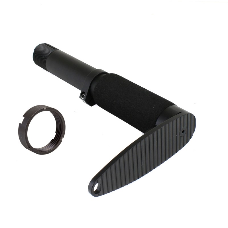 AR-15 "Skeleton" Pistol Fixed Stock Buffer Tube Kit - Black