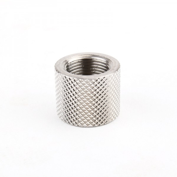 AR-15 1/2x28 Threaded Barrel Protector -Silver