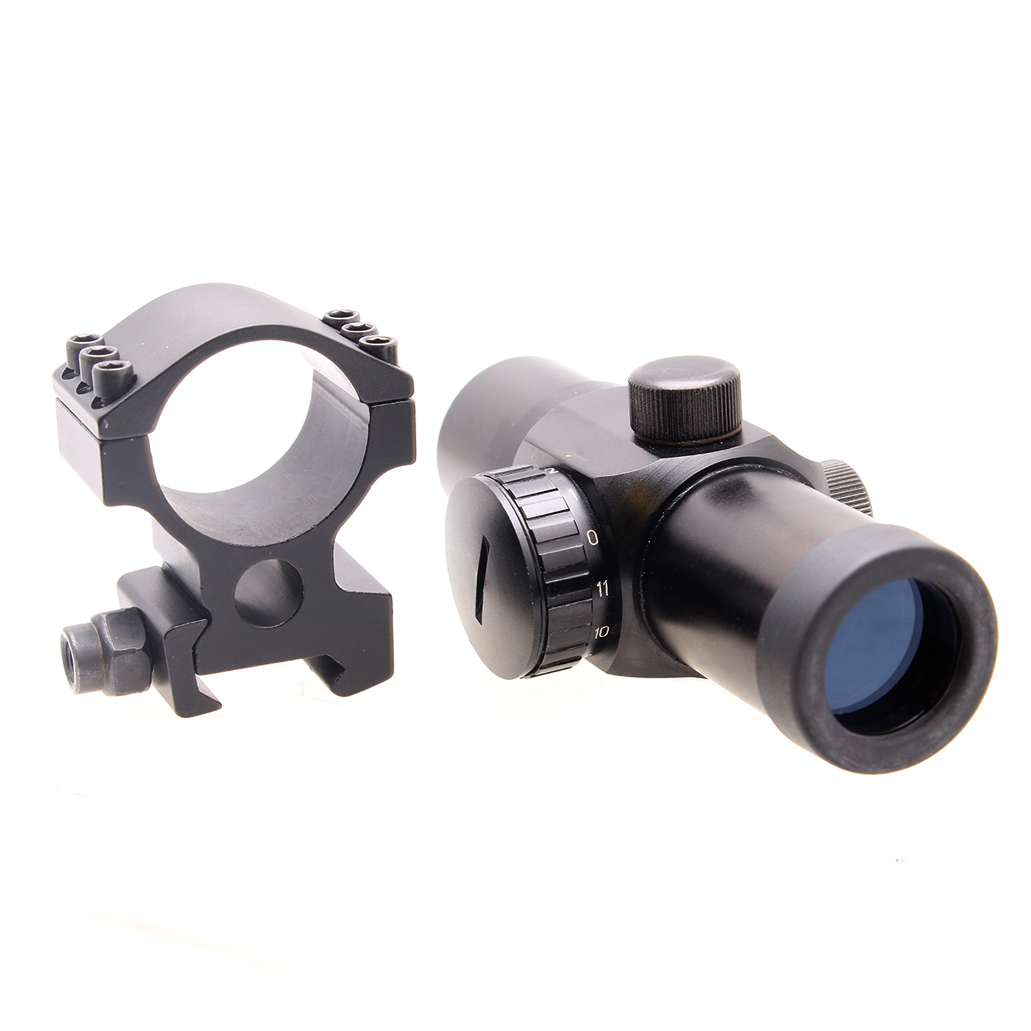 AR-15-Illuminated-1-x-25-mm-Red-Dot-Scope-Sight-Short