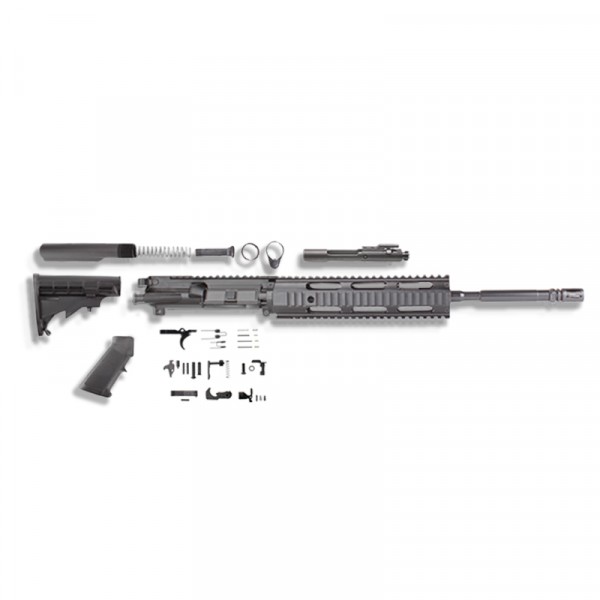 AR-15 Rifle Build Kit Upper Assembly w/ 10" Free Float Quad Rail incl ...