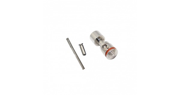 AR-15/10 PUSH SAFETY BUTTON WITH PIN AND SPRING KIT-Stainless Steel
