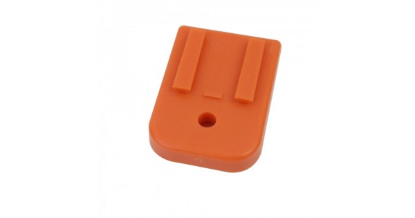 Magazine End Plate - Glock - Orange