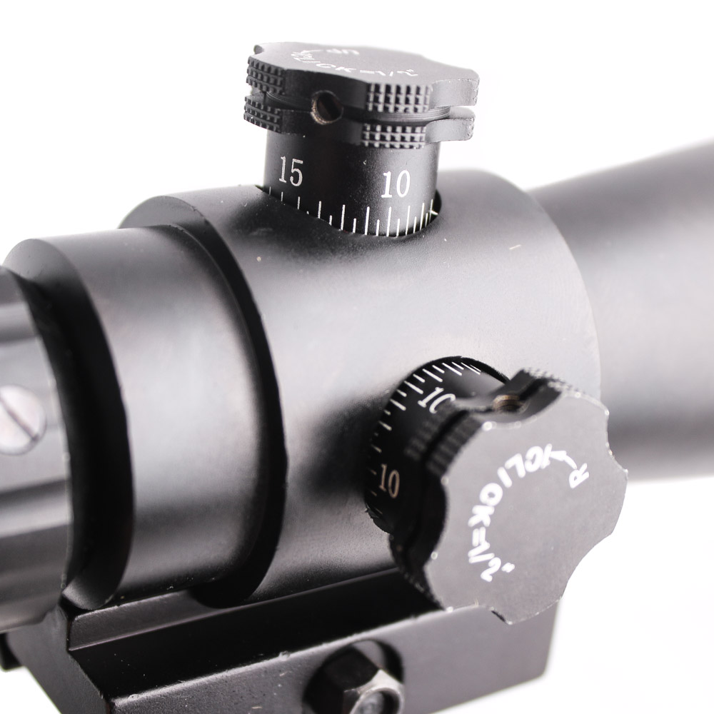 3-9X42EG Illuminated Tactical Rifle Scope with Red and Green Reticle