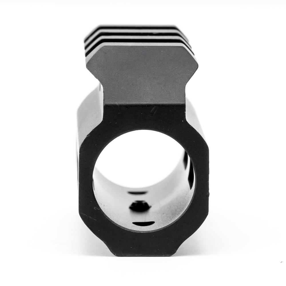 AR-15 Gas Block .750" with Top Picatinny Rail - Black
