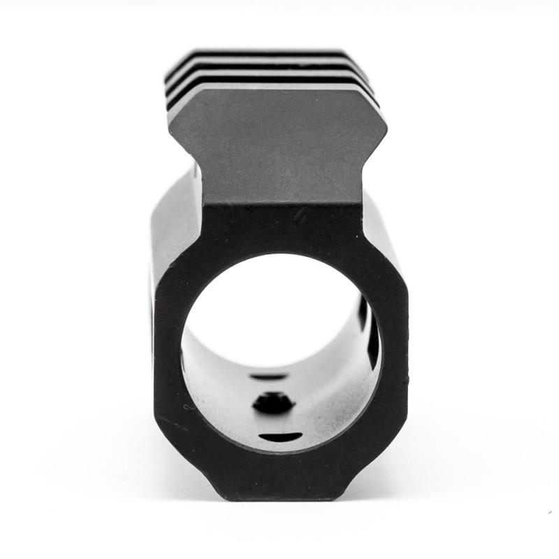 AR-15 Gas Block .750" with Top Picatinny Rail - Black
