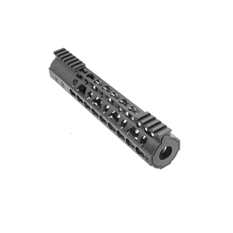 AR-10/LR-308 Mid Length 10" Free Float Super Slim Hybrid Picatinny ...