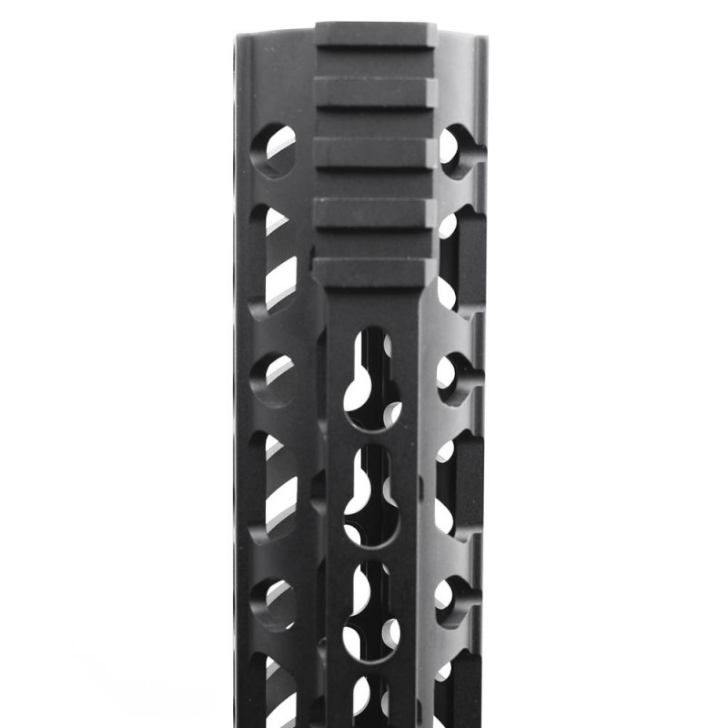 AR-10/LR-308 Mid Length 10" Free Float Super Slim Hybrid Picatinny ...