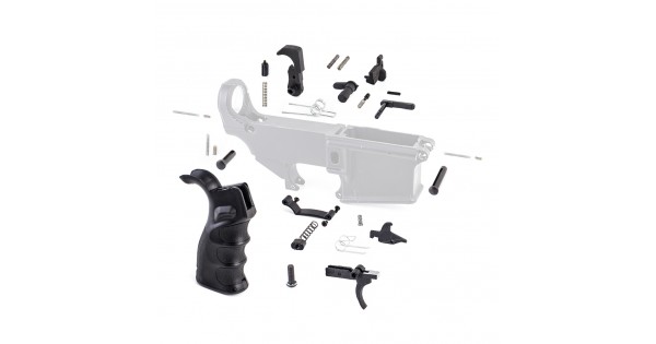 Lower Parts Kit w/ Upgraded Grip & Extended Trigger Guard